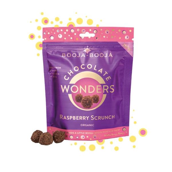 Booja Booja Raspberry Scrunch Chocolate Wonders 65g - Down to Earth ...