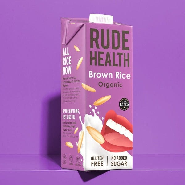 Rude Health Organic Brown Rice Drink 1ltr - Down to Earth Healthfood Store