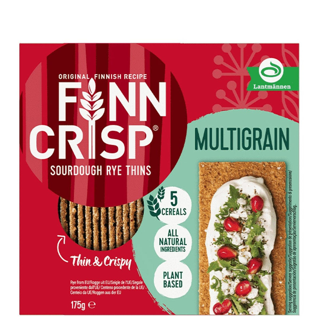 Finn Crisp Multigrain Thin Crispbread 175g | Crunchy Crispbread