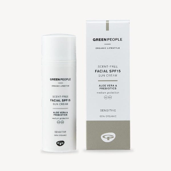 Green People Organic Scent-Free Facial SPF 15 Moisturiser 50ml - Down ...