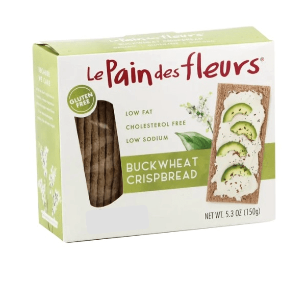Le Pain Des Fleurs Organic Buckwheat Crispbread 125g - Down to Earth ...