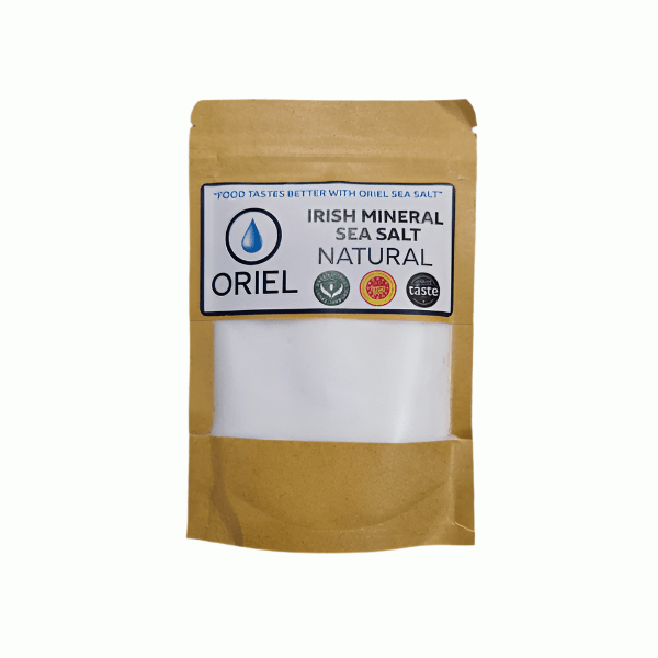 Oriel Irish Mineral Sea Salt Natural 100g - Down to Earth Healthfood Store