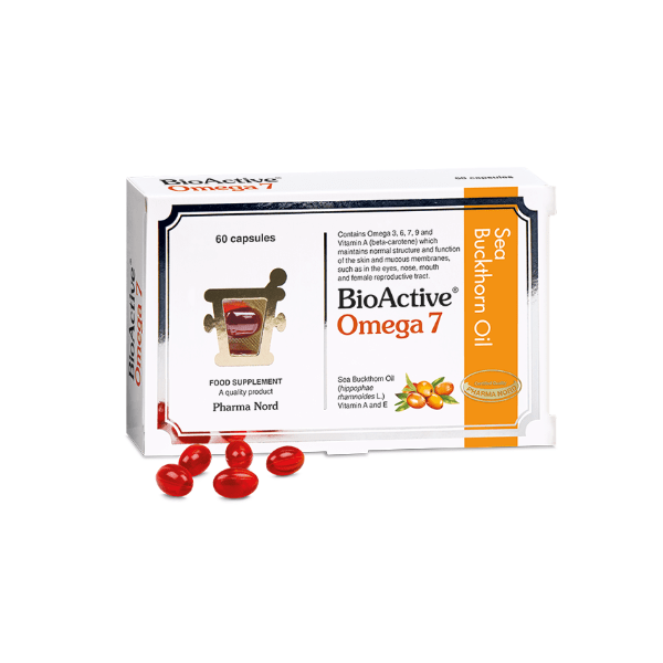Pharmanord BioActive Omega 7 Sea Buckthorn Oil Capsules