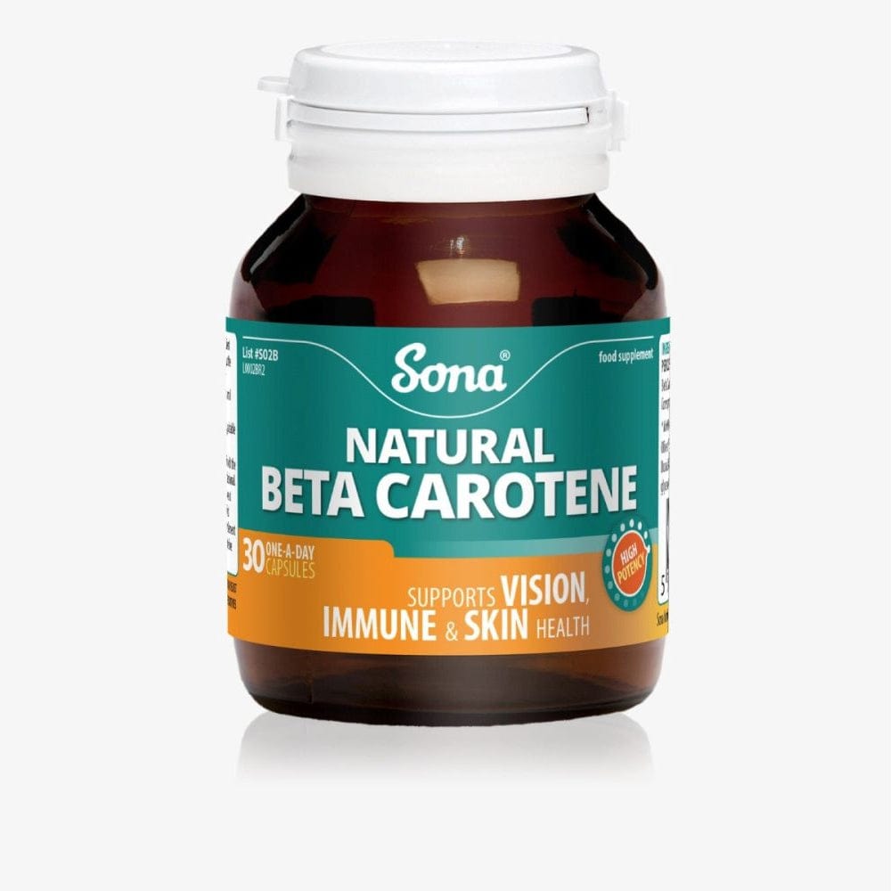 Sona Natural Beta Carotene 30 Caps