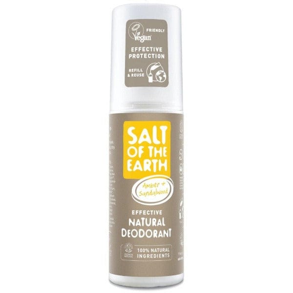 Salt Of The Earth Amber & Sandalwood Deodorant Spray 100ml - Down to ...