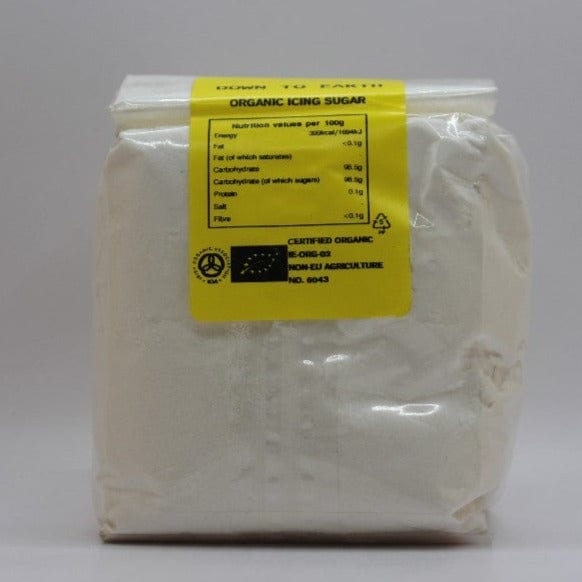 Organic Icing Sugar 500g - Down to Earth Healthfood Store