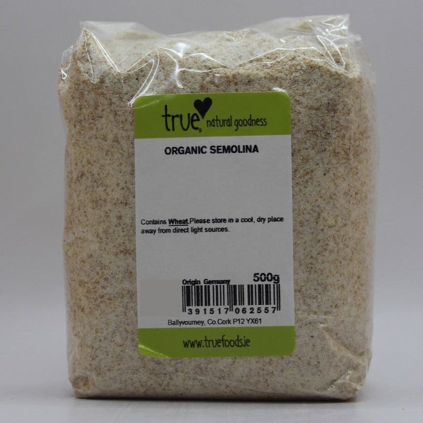 Organic Semolina 500g - Down to Earth Healthfood Store