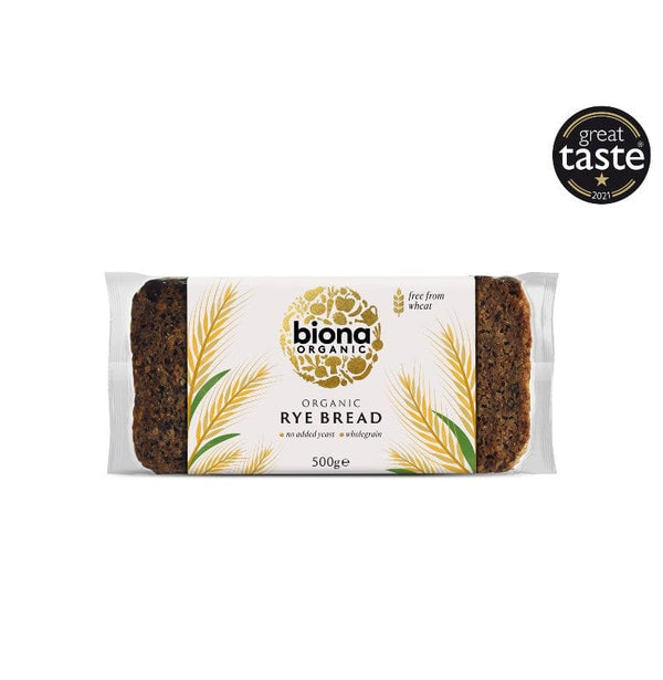 Biona Organic Rye Bread 500g - Down to Earth Healthfood Store