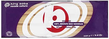 King Soba Organic Brown Rice Noodles 250g - Down to Earth Healthfood Store